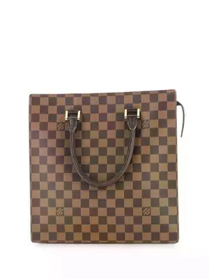 LOUIS VUITTON Venice Sac Plat Bag Damier Gm Tote Bag - Brown