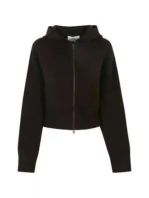 LISA YANG Zip-up Hooded Cardigan