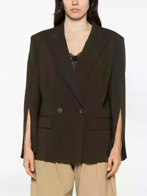 TWINSET Split-sleeve Double-breasted Blazer