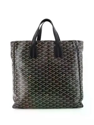 Goyard Voltaire Iii Coated Canvas Tote Bag