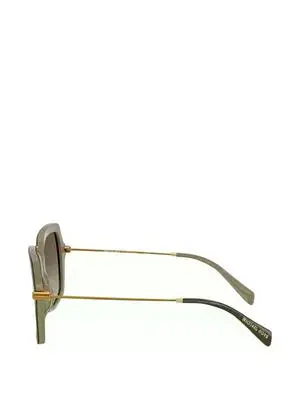 Michael Kors Geometric Frame Sunglasses