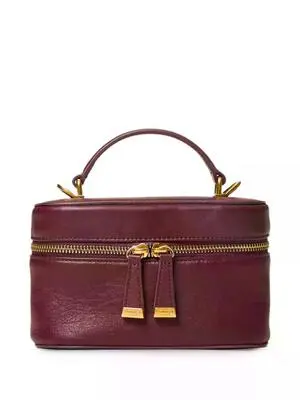 TWINSET Leather Bucket Bag - Purple