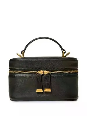 TWINSET Leather Bucket Bag - Black
