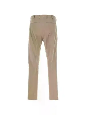 PT TORINO Zip-fastening Tailored Trousers - Neutrals