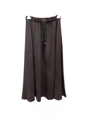 Herno Drawstring-waist Maxi Skirt