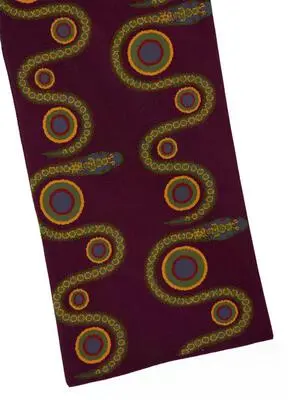 PAULA Geometric-pattern Trousers