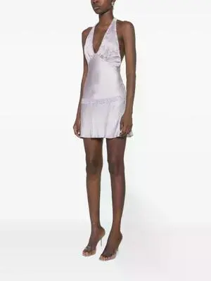 ASTA RESORT Celine Bead-embellished Mini Dress