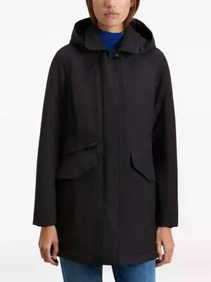 Woolrich Removable-hood Coat