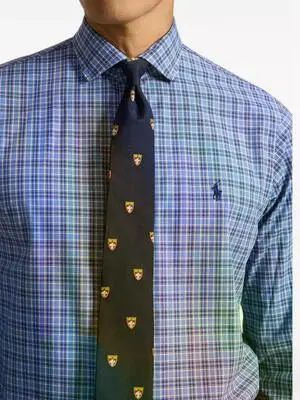 Polo Ralph Lauren Custom-fit Plaid Stretch Poplin Shirt