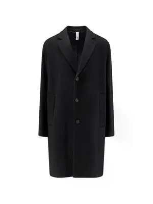 HEVO Cassano Single-breasted Notched-lapel Coat