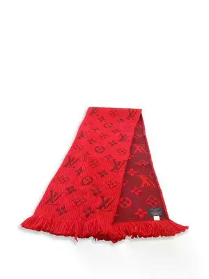LOUIS VUITTON 2018 Logomania Scarf - Red