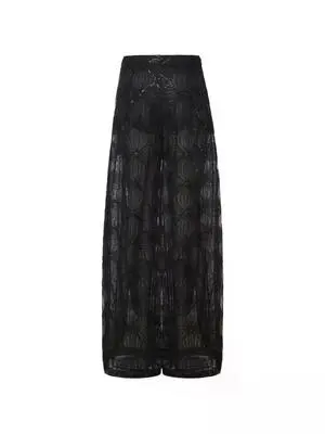 GENNY Sequin-embellished Palazzo Pants