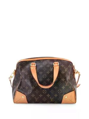 LOUIS VUITTON Retiro Handbag Monogram Canvas Pm Satchel
