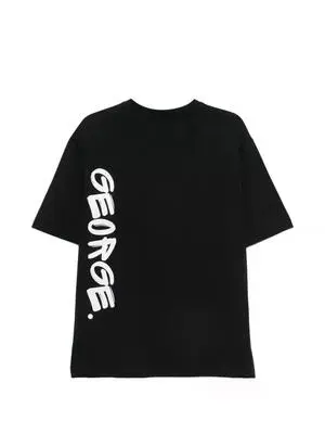 GEORGE. Slogan Print Crew Neck T-shirt