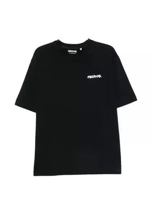 GEORGE. Logo-print Short-sleeve T-shirt - Black