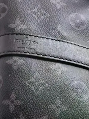 LOUIS VUITTON Keepall Bandouliere Bag Reverse Monogram Eclipse Canvas 50 Travel Bag