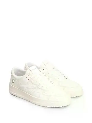 D.a.t.e. Torneo Leather Sneakers - White