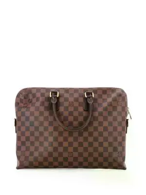 LOUIS VUITTON Porte-documents Jour Bag Damier Business Bag