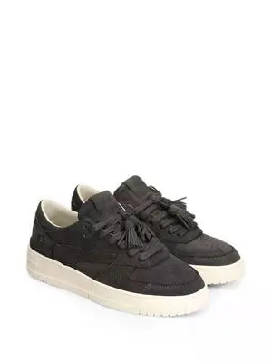 D.a.t.e. Torneo Suede Sneakers With Perforated Detailing And Tassel Accent - Grey