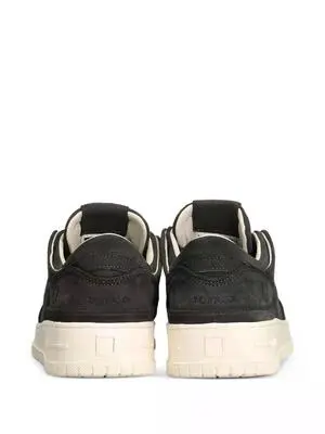 D.a.t.e. Torneo Suede Sneakers With Perforated Detailing And Tassel Accent