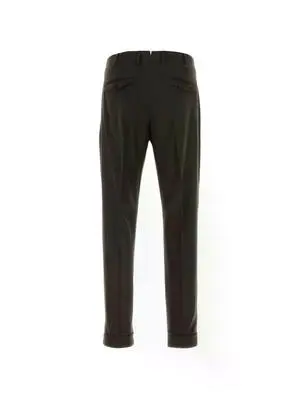 PT TORINO Zip-fastening Tailored Trousers