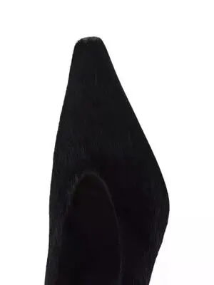 Loulou De Saison Pippa Pony-effect Leather Pumps