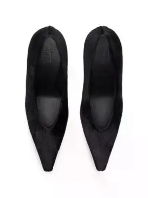 Loulou De Saison Pippa Pony-effect Leather Pumps