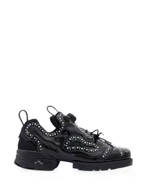 REEBOK Instapump Fury Studded Platform Sneakers - Black