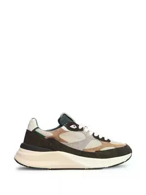 D.a.t.e. Musa Panelled Sneakers - Brown