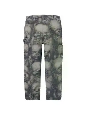 Supreme H.r. Giger Double-knee Jeans