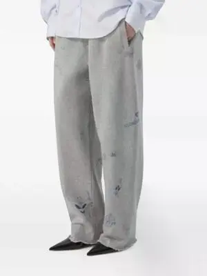 Vetements Scribble-print Trousers