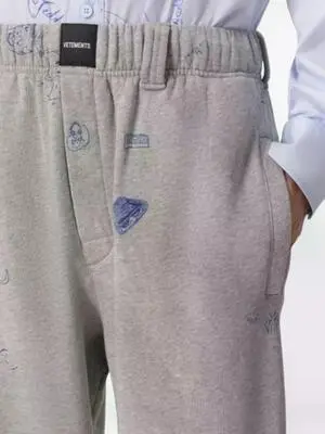 Vetements Scribble-print Trousers