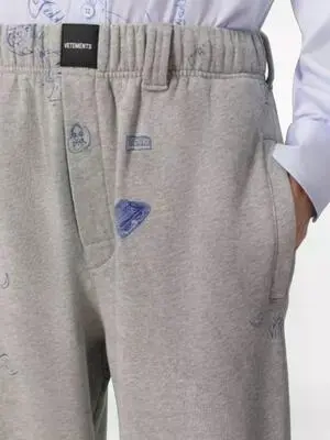 Vetements Scribble-print Trousers