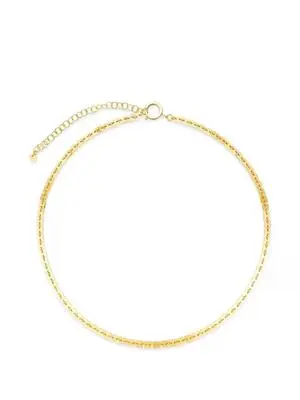 CADAR 18k Yellow Polished Square-link Chain Necklace - Gold