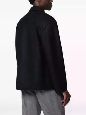 Harris Wharf London Double-breasted Oversized Peacoat