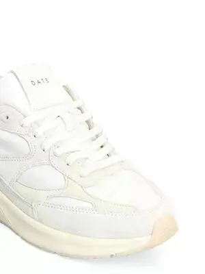 D.a.t.e. Musa Panelled Metallic-effect Sneakers