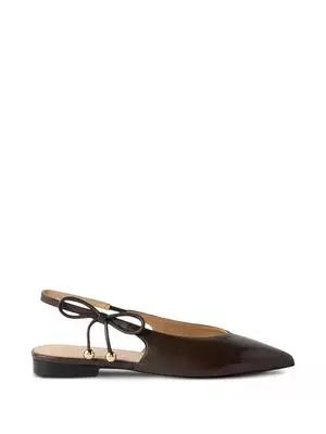 Furla Poppy Slingbacks - Brown