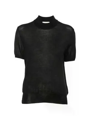 ZANONE Short-sleeve Sweater - Black