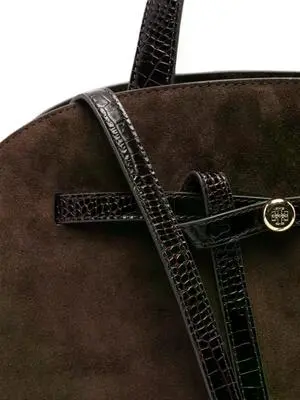 Tory Burch Crocodile-effect Panelled Tote Bag