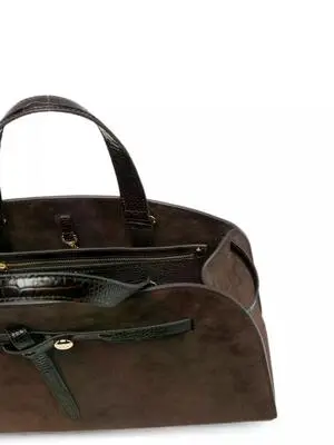 Tory Burch Crocodile-effect Panelled Tote Bag