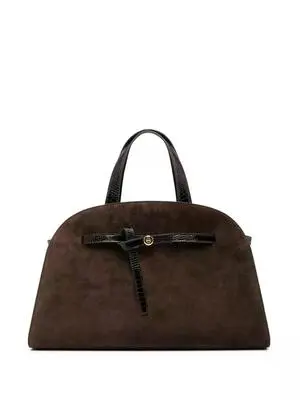 Tory Burch Crocodile-effect Panelled Tote Bag