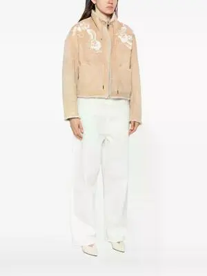 ERMANNO FIRENZE Embroidered-detail Jacket