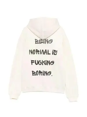 GEORGE. Logo-print Pouch-pocket Hoodie