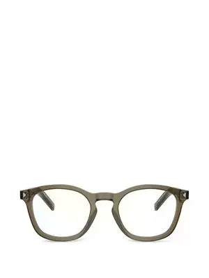 Prada Round-frame Glasses - Brown
