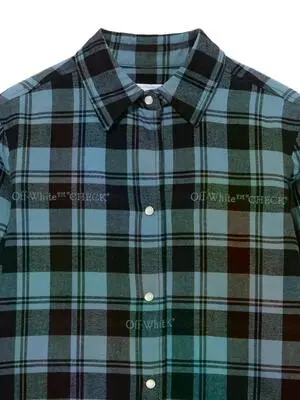 Off-White Check-print Padded Shirt