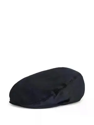 Dolce & Gabbana Velvet Flat Cap - Blue
