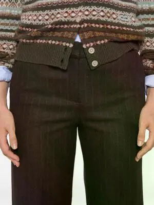 MAISON123 Melina Cropped Trousers