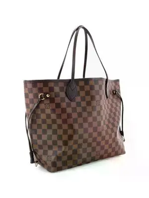 LOUIS VUITTON Neverfull Nm Damier Mm Tote Bag - Brown