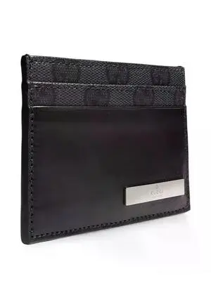 Gucci Card Case With Metal Tag