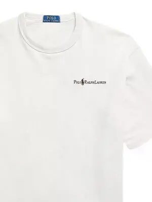 Polo Ralph Lauren Logo-embroidered T-shirt - Neutrals